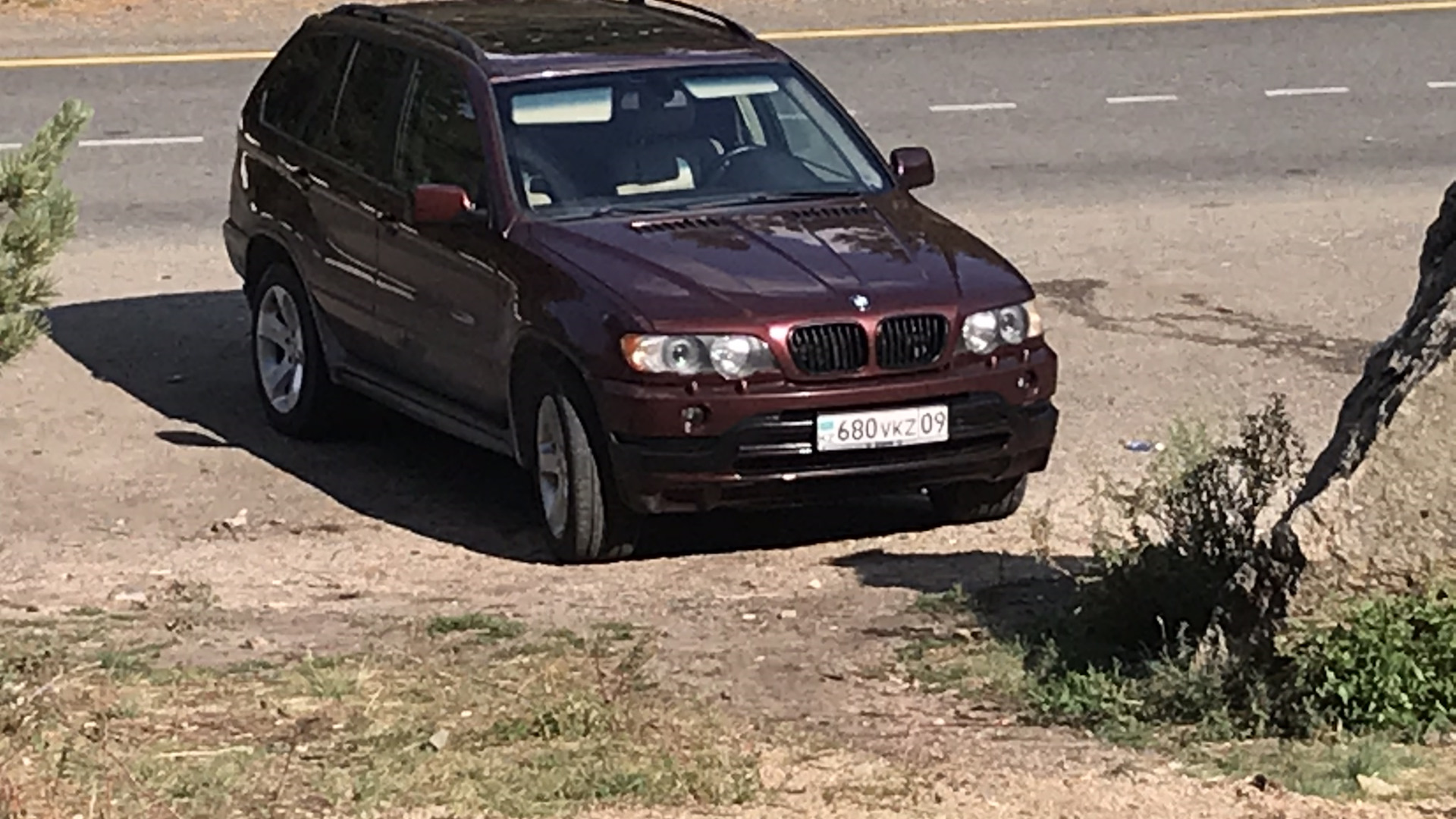 BMW X5 (E53) 3.0 бензиновый 2001 | Mahagoni Metallic на DRIVE2