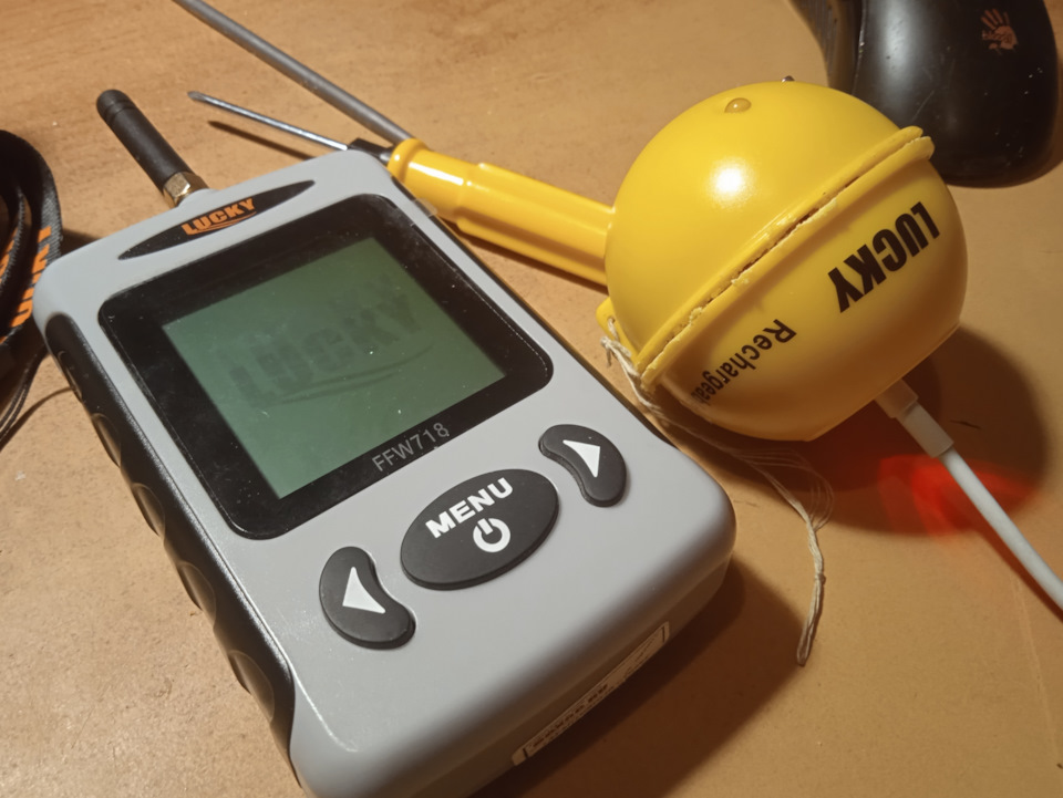 Эхолот Lucky Fishfinder FFW718LA, разборка — DRIVE2