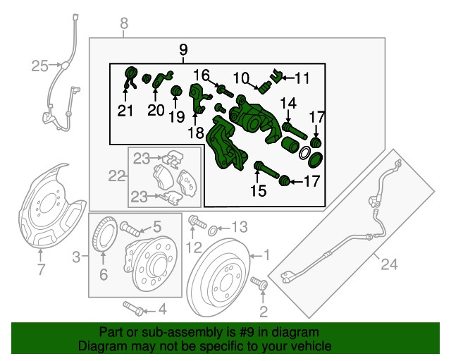 583101RA30 Тормозной суппорт KIA HYUNDAI | Запчасти на DRIVE2