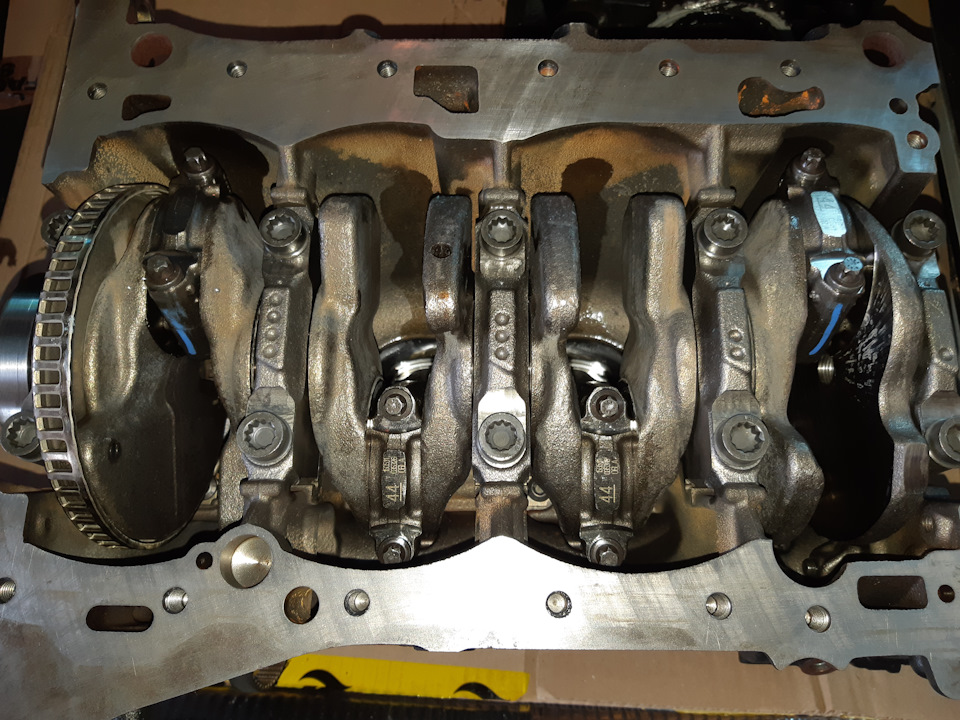 2019.05. New engine — Volkswagen Passat B6, 2 л, 2008 года | своими ...