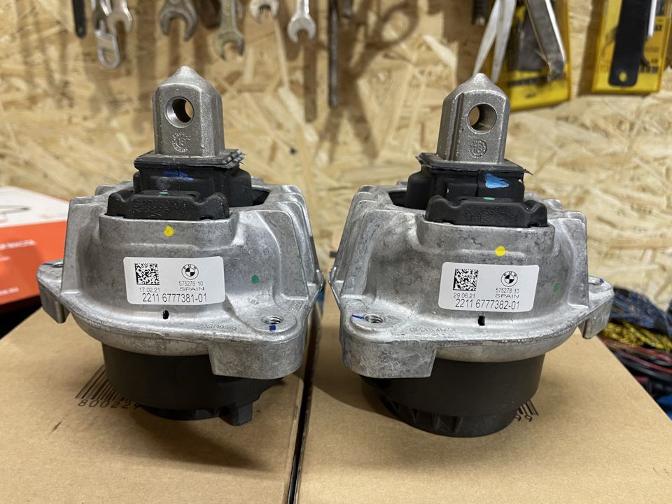 Подушки мотора и чуть подвески — BMW 5 series (F10), 3 л, 2011 года ...