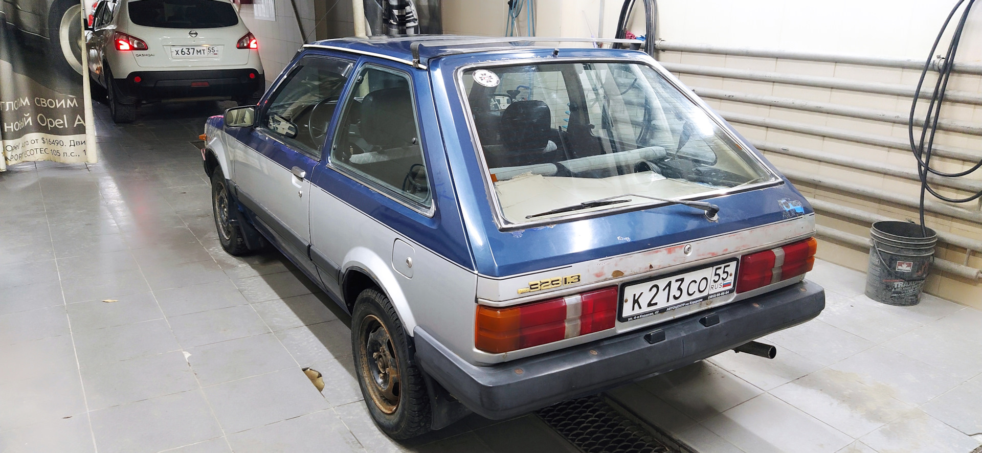 Запуск после месяца простоя и осмотр — Mazda 323 II, 1,3 л, 1984 года ...