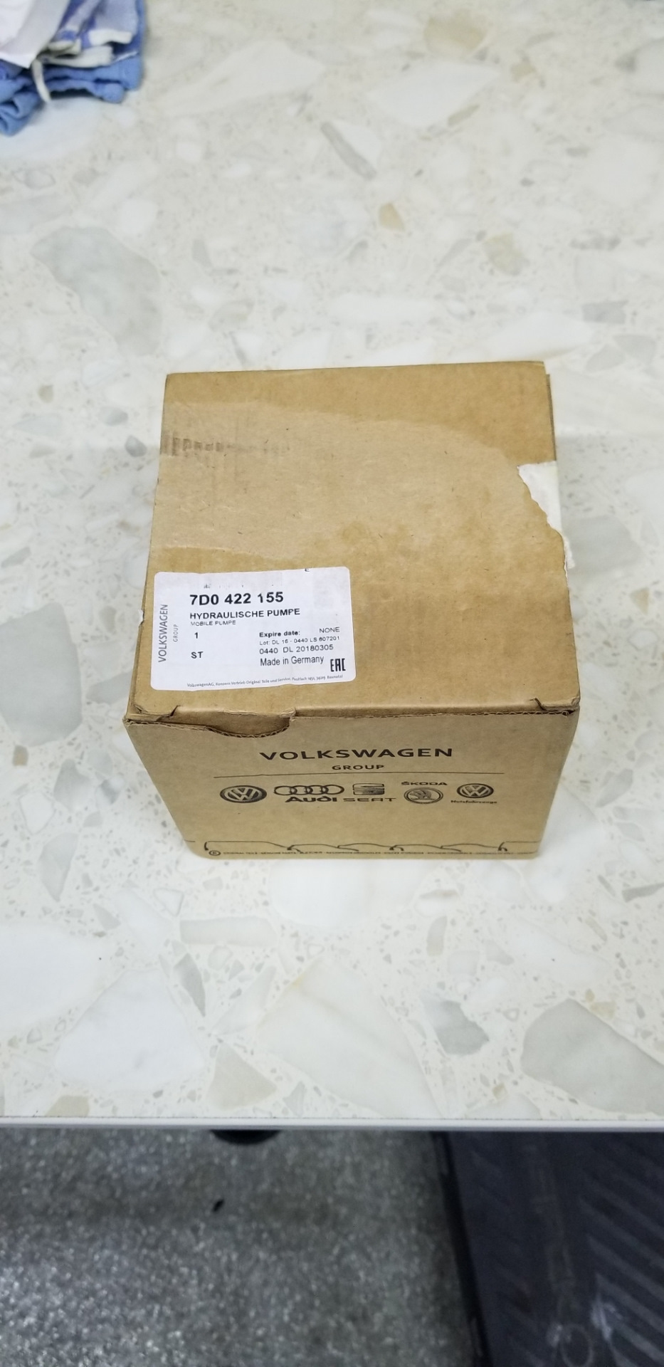 7D0422155 Насос ГУР / VW T4 2.4/2.5TDI 96~ VAG | Запчасти на DRIVE2