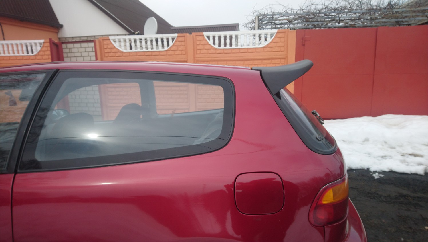 Спойлер Osaka Devil от rt-honda — Honda Civic Hatchback (5G), 2,4 л ...