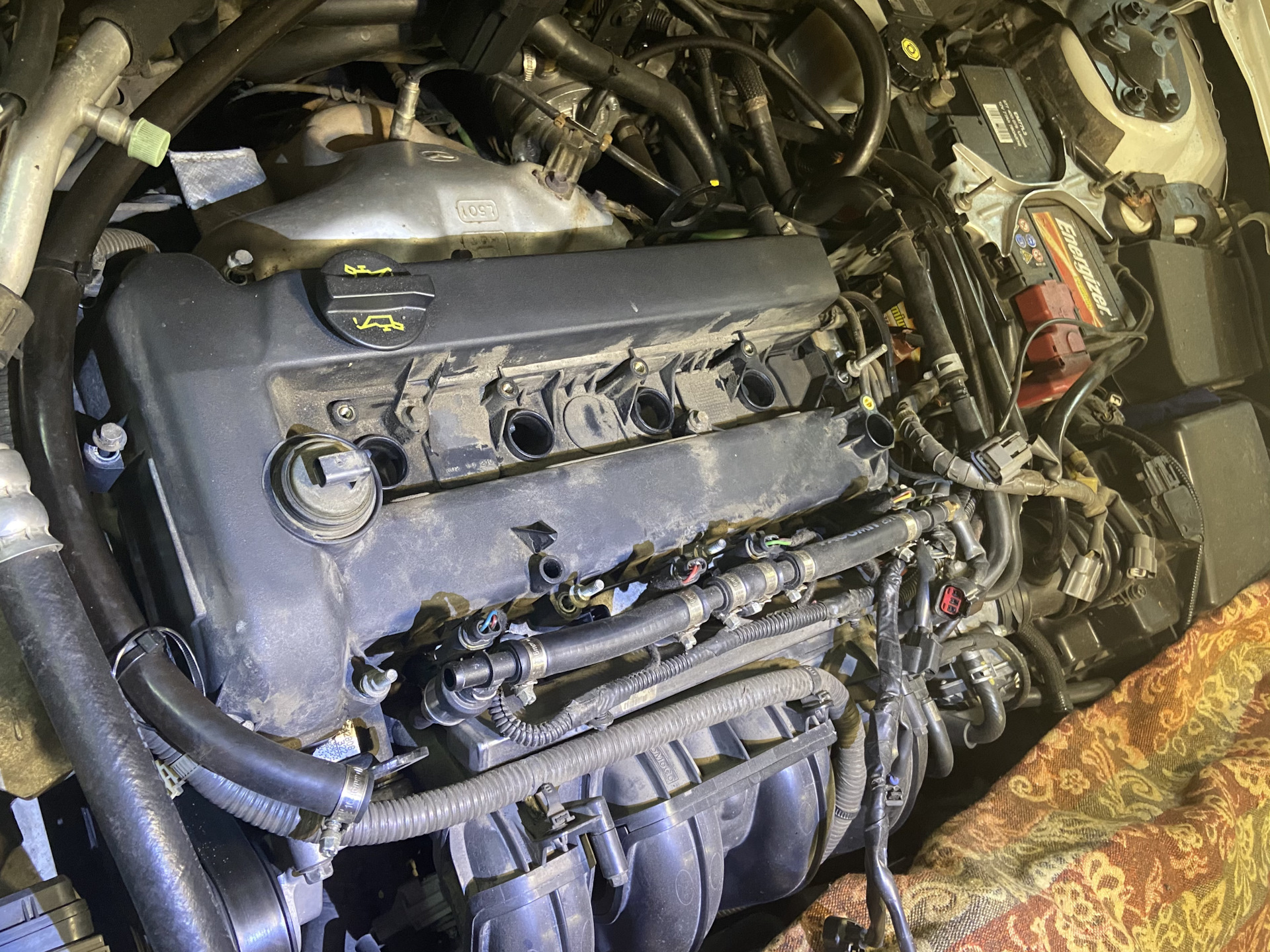 Замена прокладки клапанки и датчика фаз — Mazda 6 (2G) GH, 2,5 л, 2008 ...