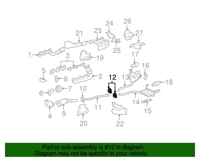 A0004901241 Хомут патрубка выхлопного Mercedes | Запчасти на DRIVE2