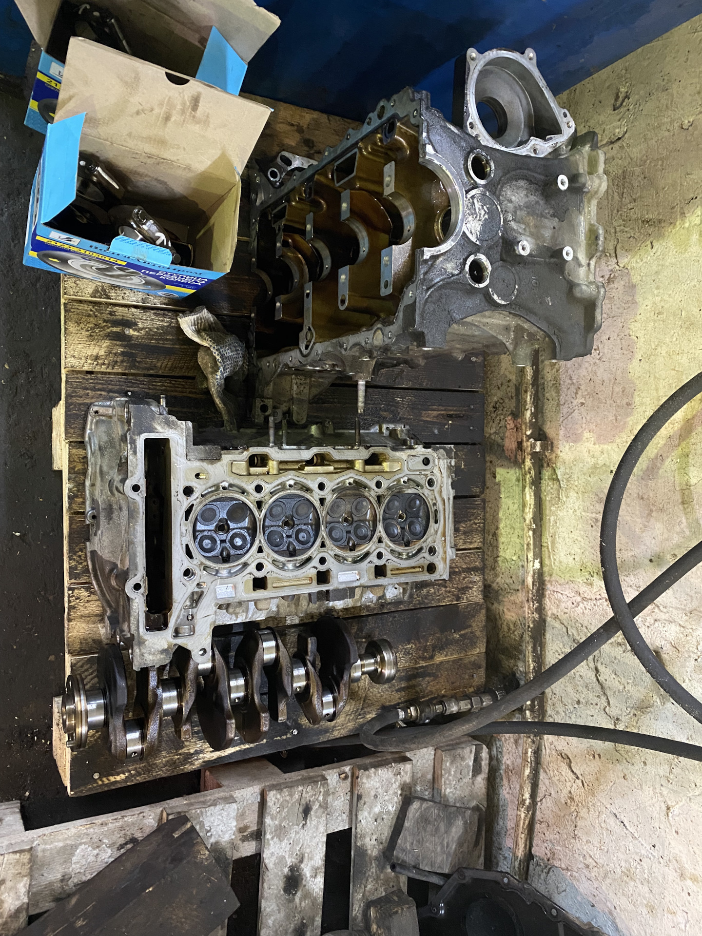 Капиталка двигателя BMW n13b16 vs Контрактный двигатель — BMW 3 series ...