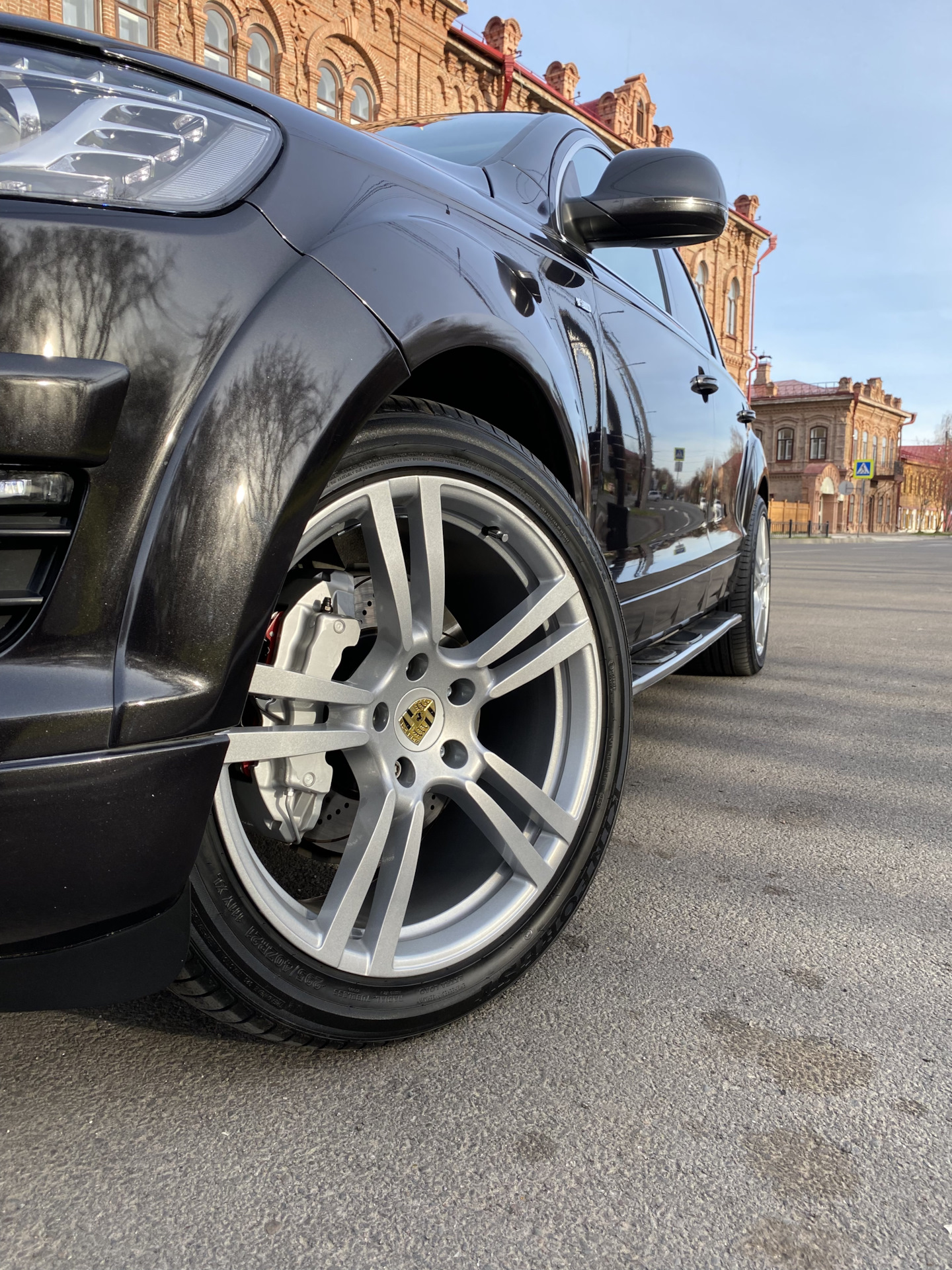 Дополнительное охлаждение передних тормозов от Porsche. Осенние ...