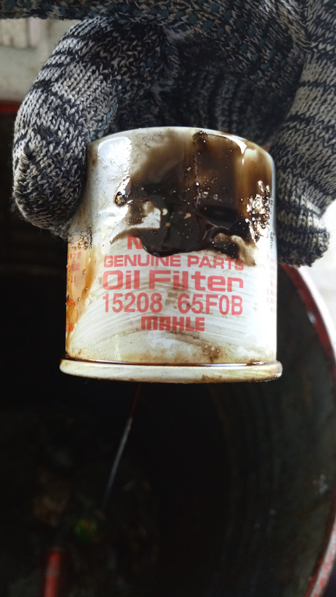 1520865F0B Фильтр масляный NISSAN INFINITI | Запчасти на DRIVE2