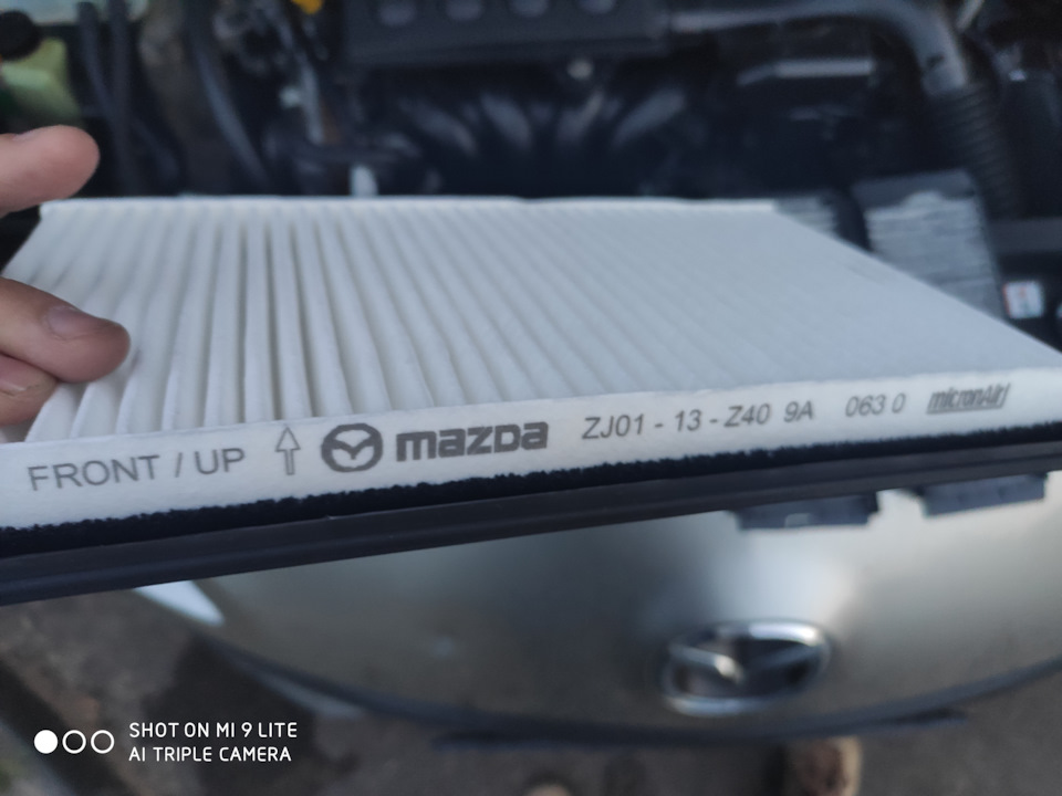 ZJ0113Z40 Фильтр воздушный MAZDA | Запчасти на DRIVE2