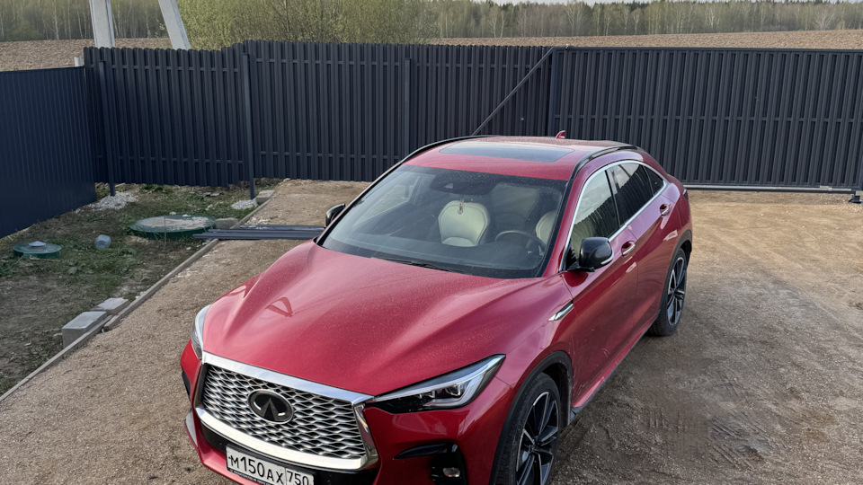 Infiniti QX55 2.0 бензиновый 2021 | Детка на DRIVE2