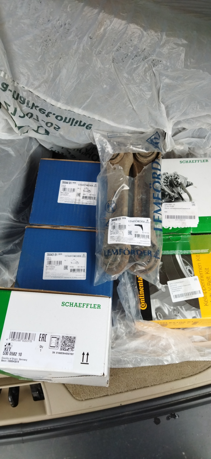 ГРМ + подвеска — Volvo XC70 III, 2,4 л, 2013 года | плановое ТО | DRIVE2