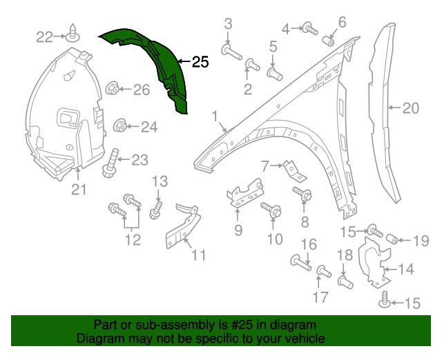 LR073062 ЛОКЕР КОЛЕСНОЙ АРКИ Jaguar Land Rover | Запчасти на DRIVE2