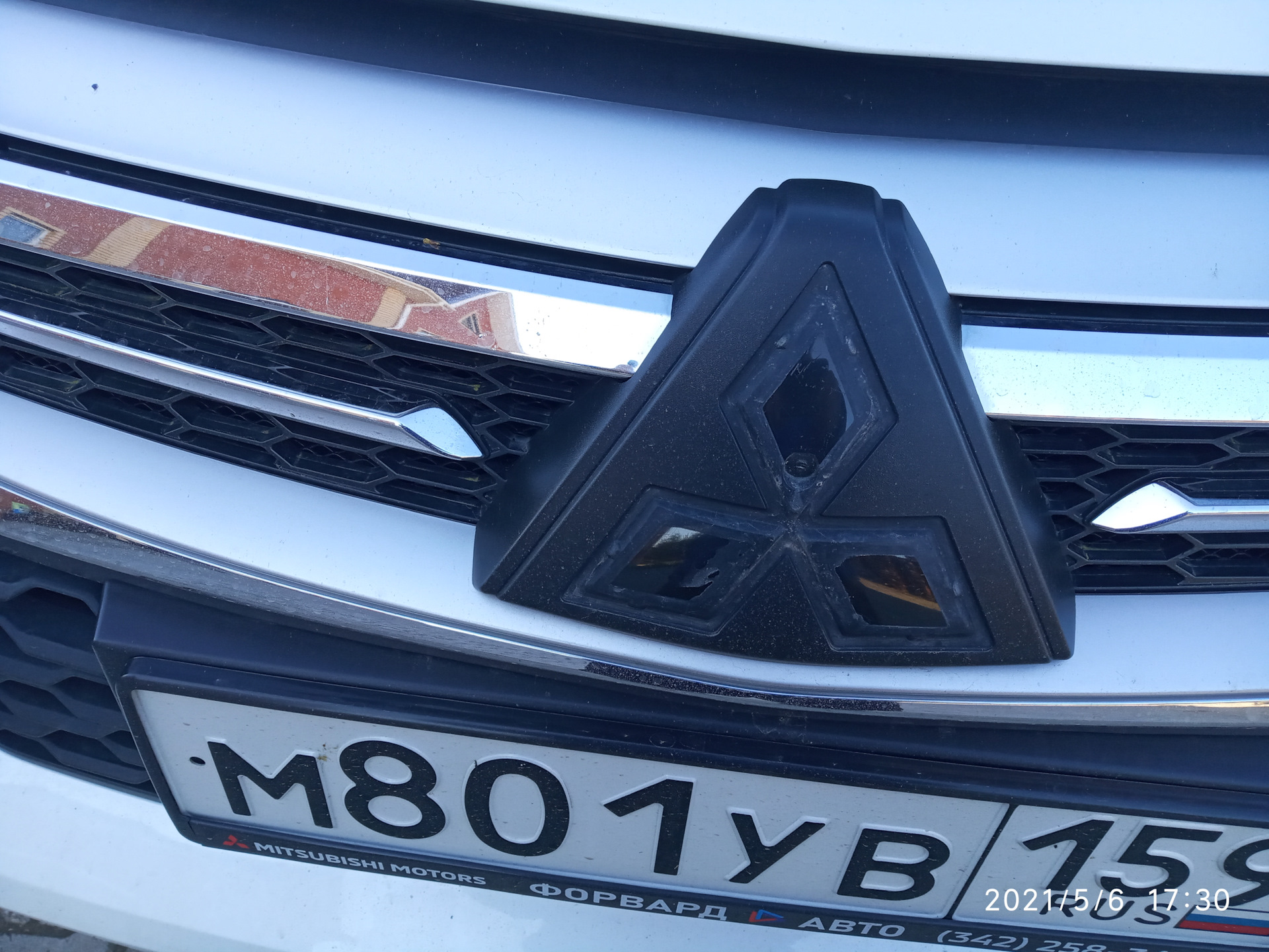 Обезличили. Без лица! — Mitsubishi Pajero Sport (3G), 2,4 л, 2019 года ...