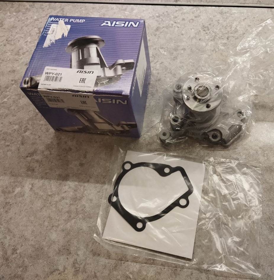 Помпа Aisin WPY-021 — KIA Sportage (2G), 2 л, 2010 года | плановое ТО ...