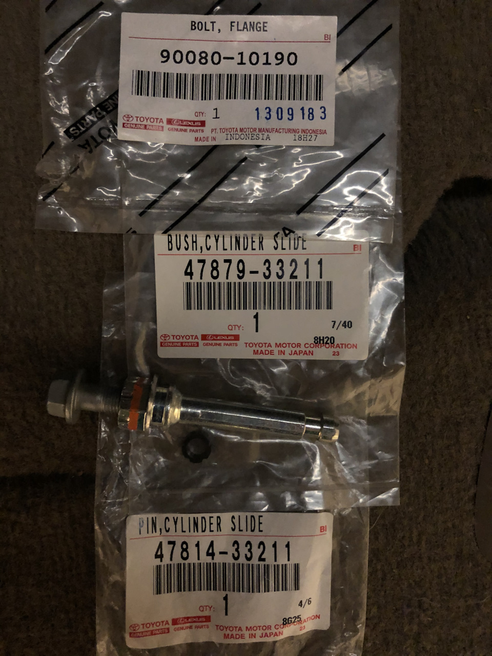 9008010190 БОЛТ/BOLT, FLANGE TOYOTA LEXUS | Запчасти на DRIVE2