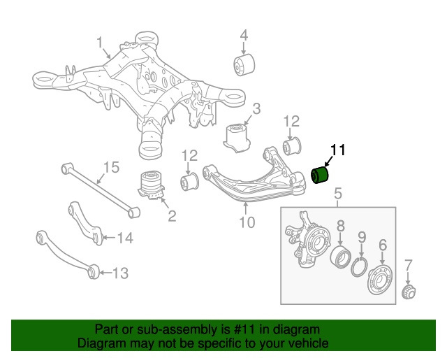 A1663260281 Сайлентблок рычага подвески Mercedes | Запчасти на DRIVE2