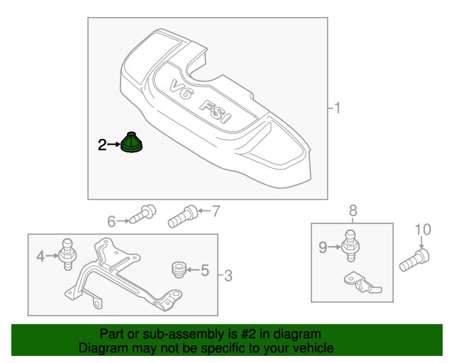 07C133588C Насадка / наконечник корпуса воздушного фильтра VAG ...