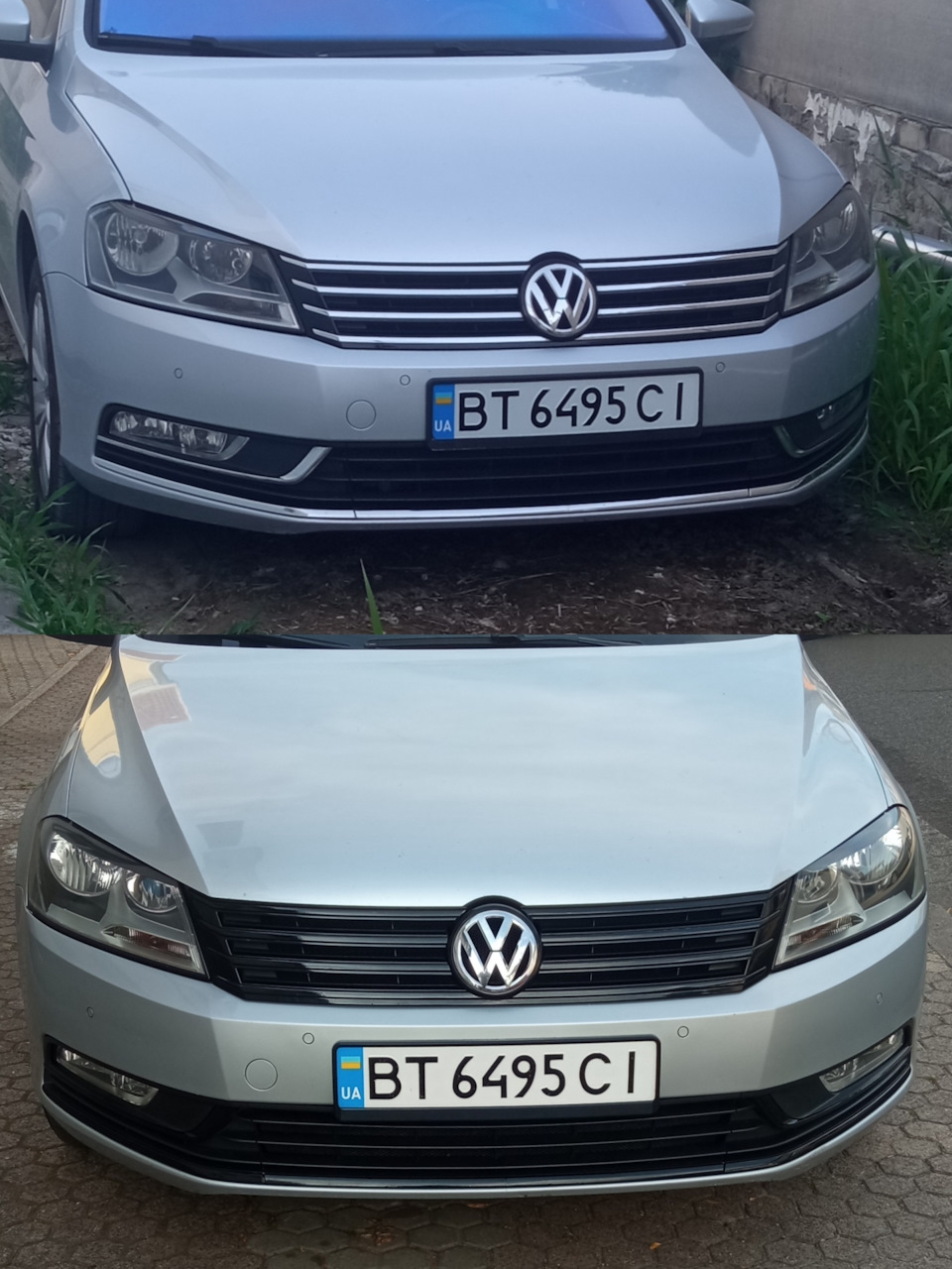 Антихром — Volkswagen Passat Variant (B7), 2 л, 2012 года | своими ...