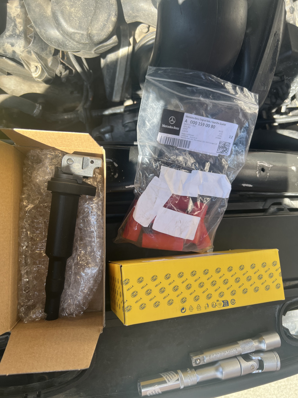 A0001590080 Проставка свечи зажигания Mercedes | Запчасти на DRIVE2