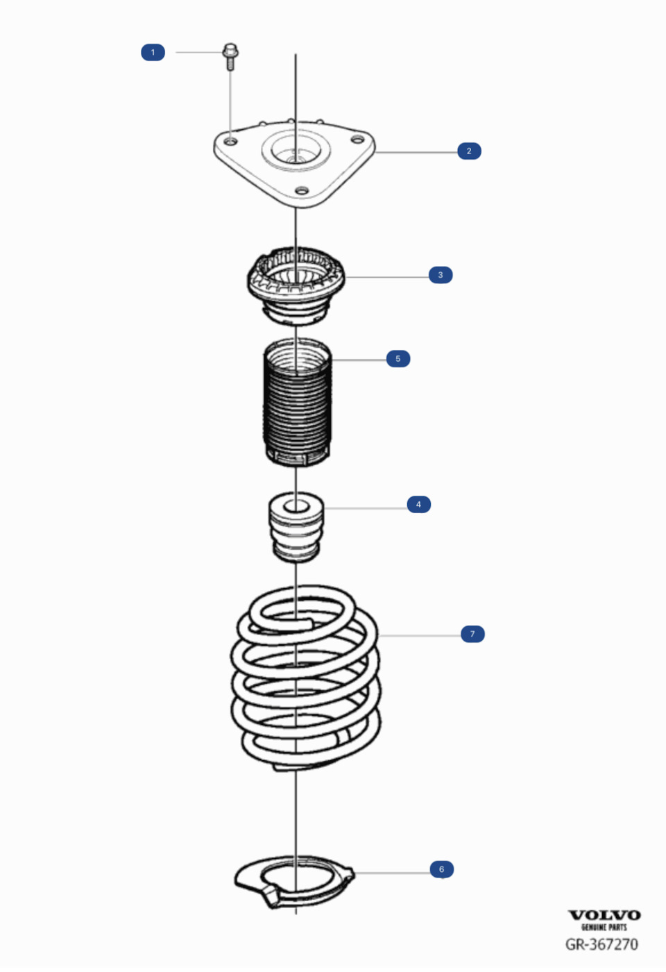 Установка проставок спереди — Volvo V40 Cross Country, 1,6 л, 2015 года ...