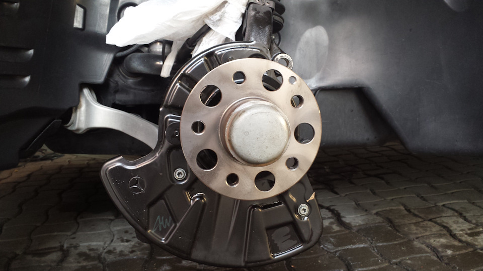 Тормоза ///AMG 55K часть 1 — Mercedes-Benz CLS 55 AMG (C219), 5,4 л ...