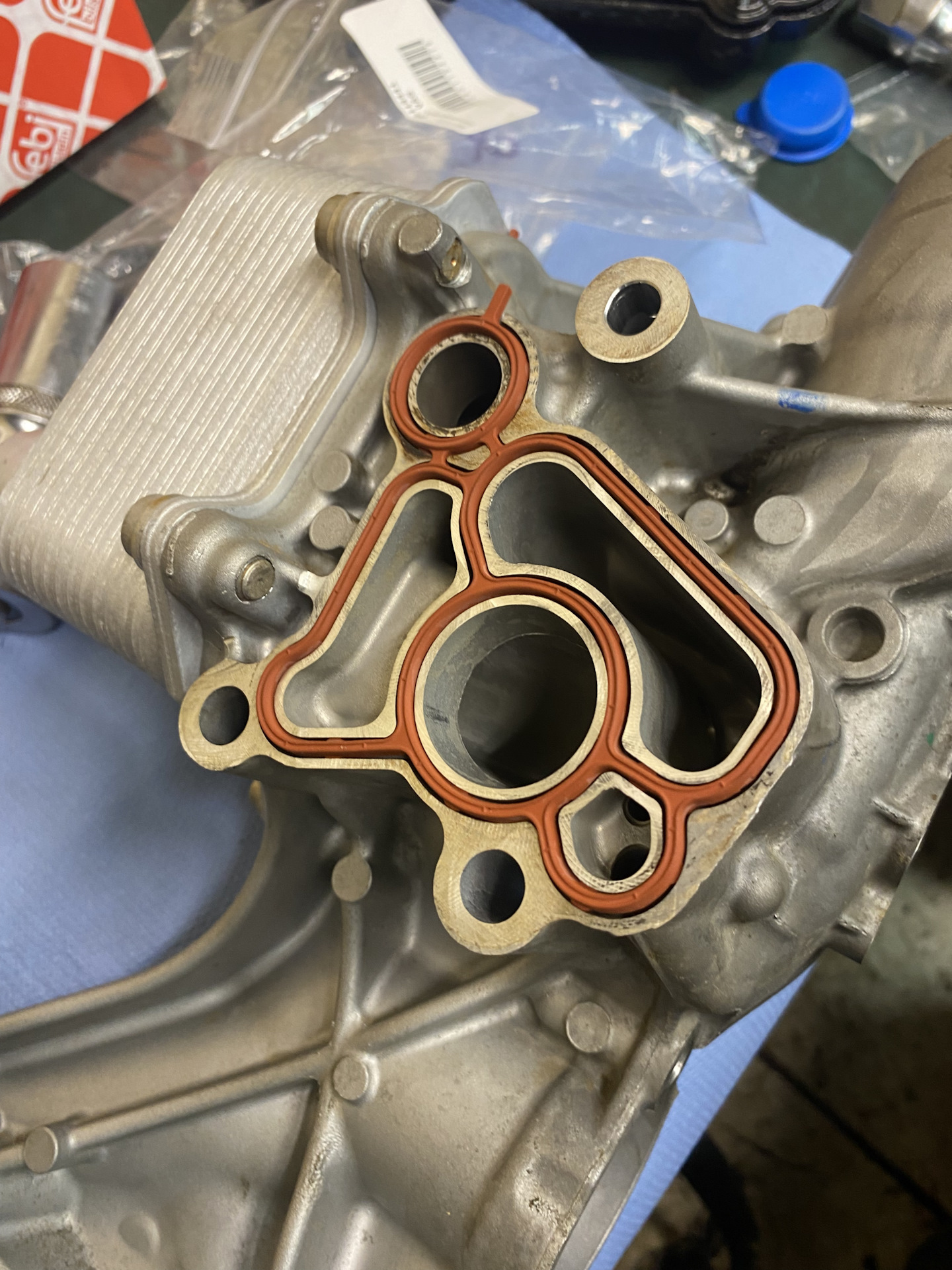 Замена теплообменника, масло и свечей Audi A6/C7 2016г. — Audi A6 (C7 ...