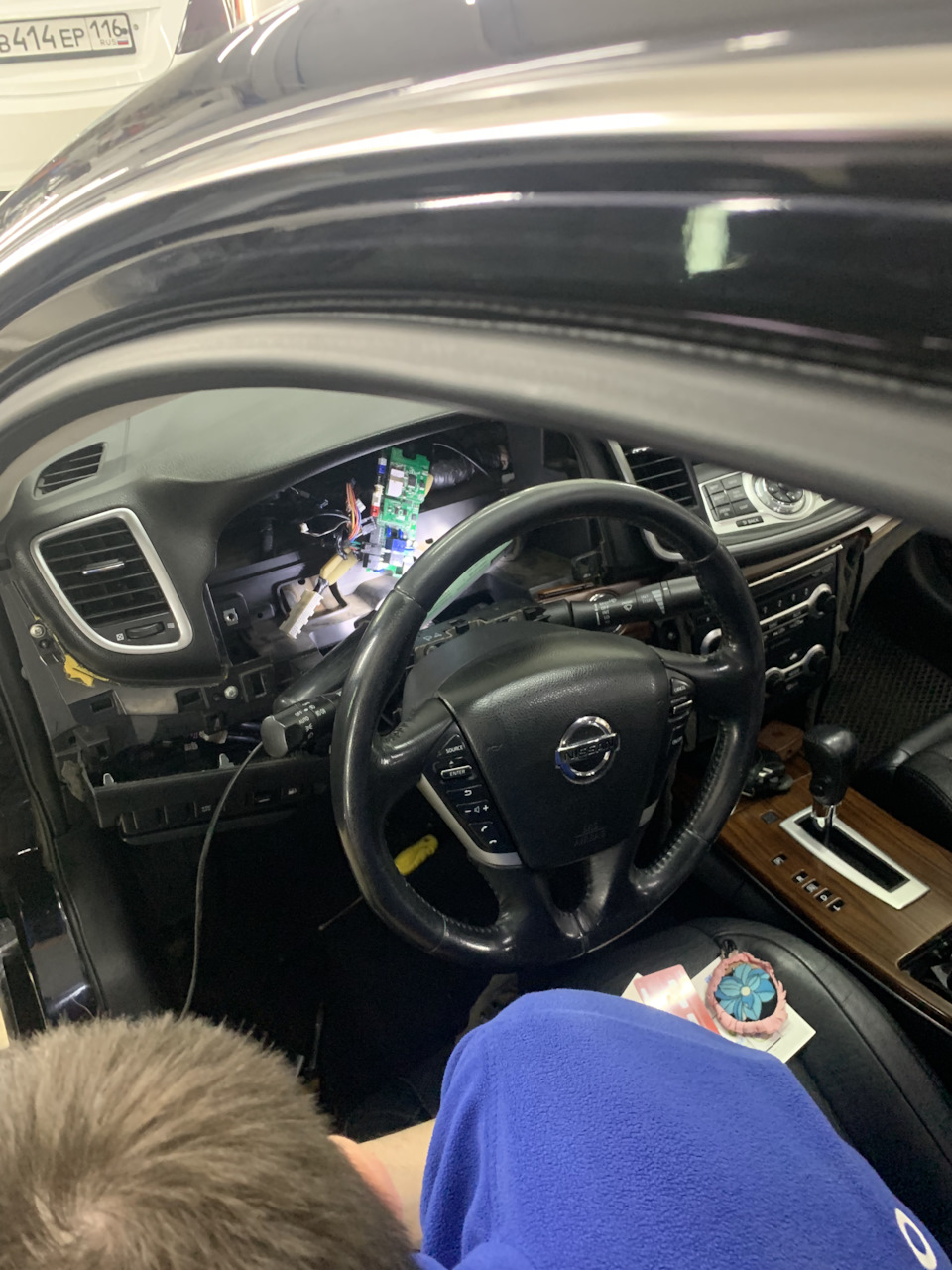 Наконец-то подключил спутниковую сигнализацию 😌 — Nissan Teana (J32), 2 ...