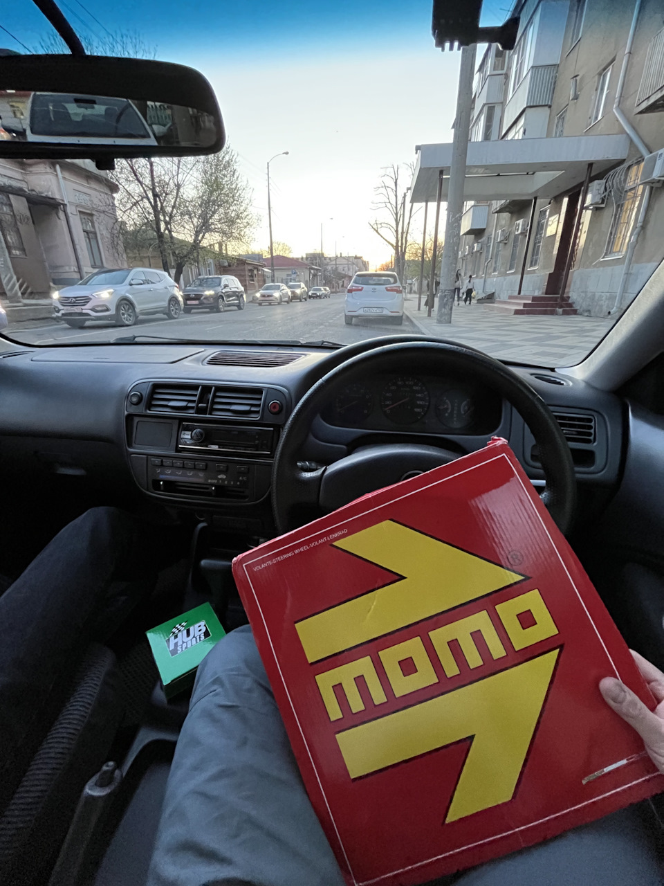 Руль MOMO — Honda Civic (6G), 1,3 л, 1997 года | тюнинг | DRIVE2
