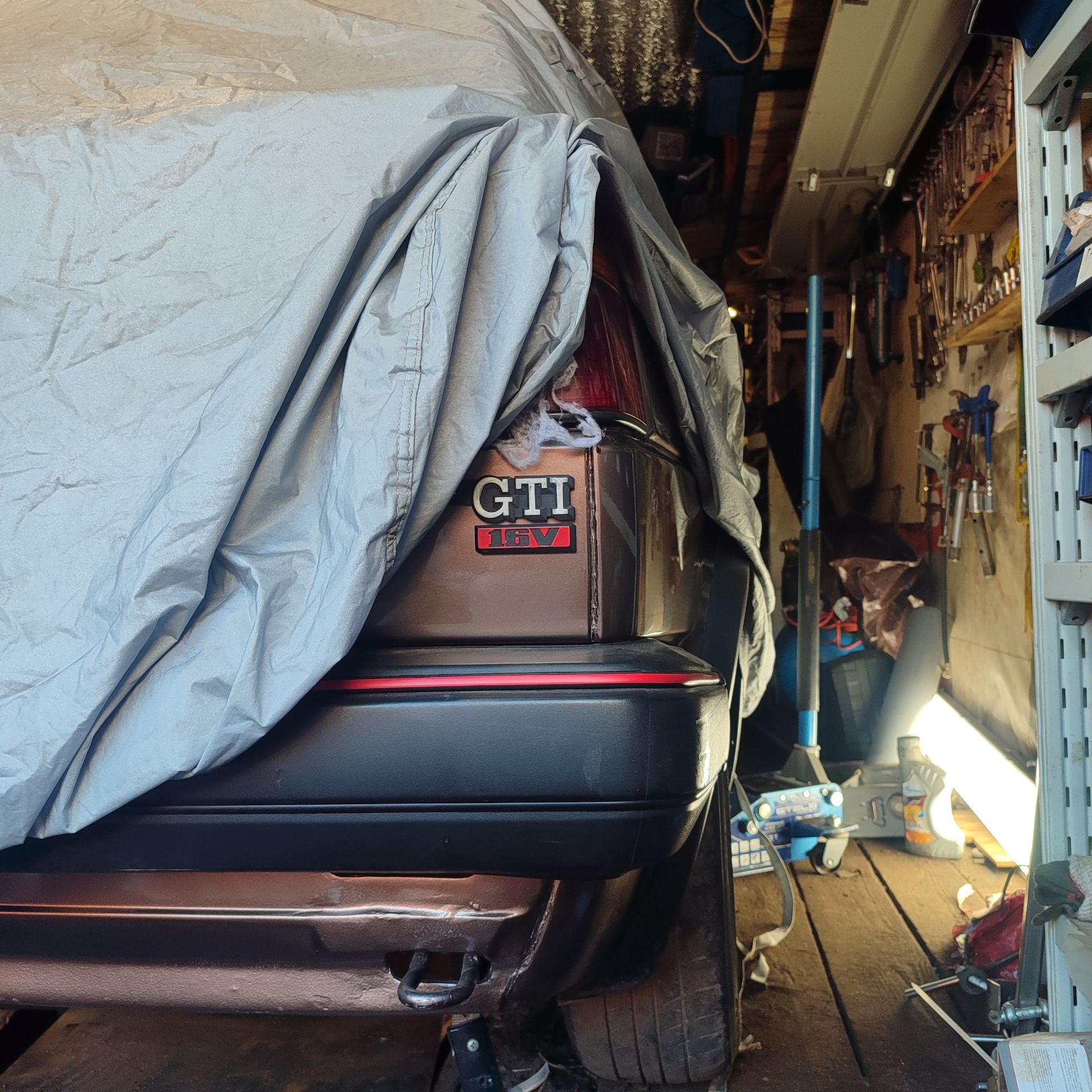 До финиша ещё не близко — Volkswagen Golf GTI Mk2, 1,8 л, 1986 года ...