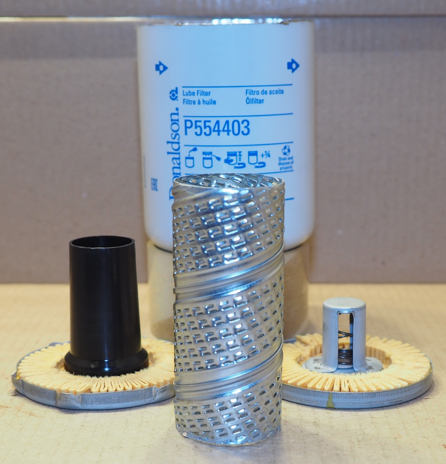 Масляные фильтры. Donaldson P554403 — Toyota Land Cruiser Prado 120 ...