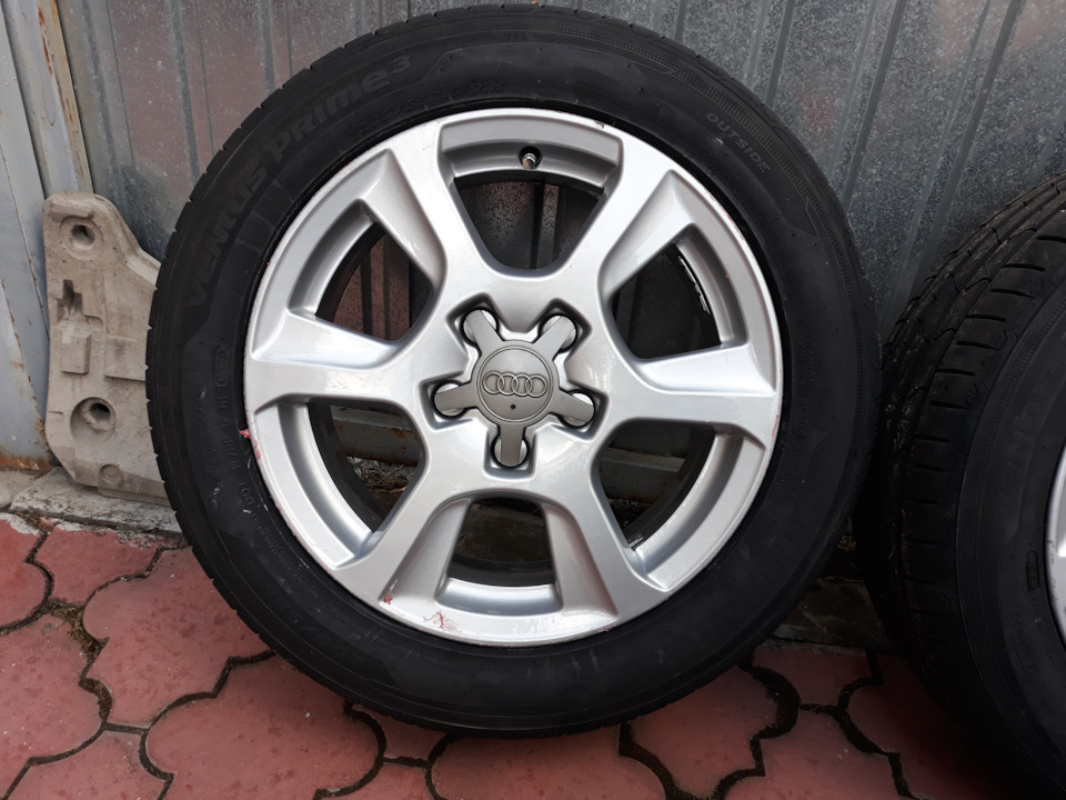 Литые диски ауди на 16 8K0601025M# Hankook Ventus Prime 3 K125 — Skoda ...
