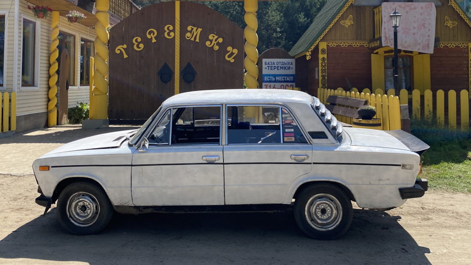 Губа, спойлер и решетка на заднее стекло — Lada 21063, 1,6 л, 1982 года ...
