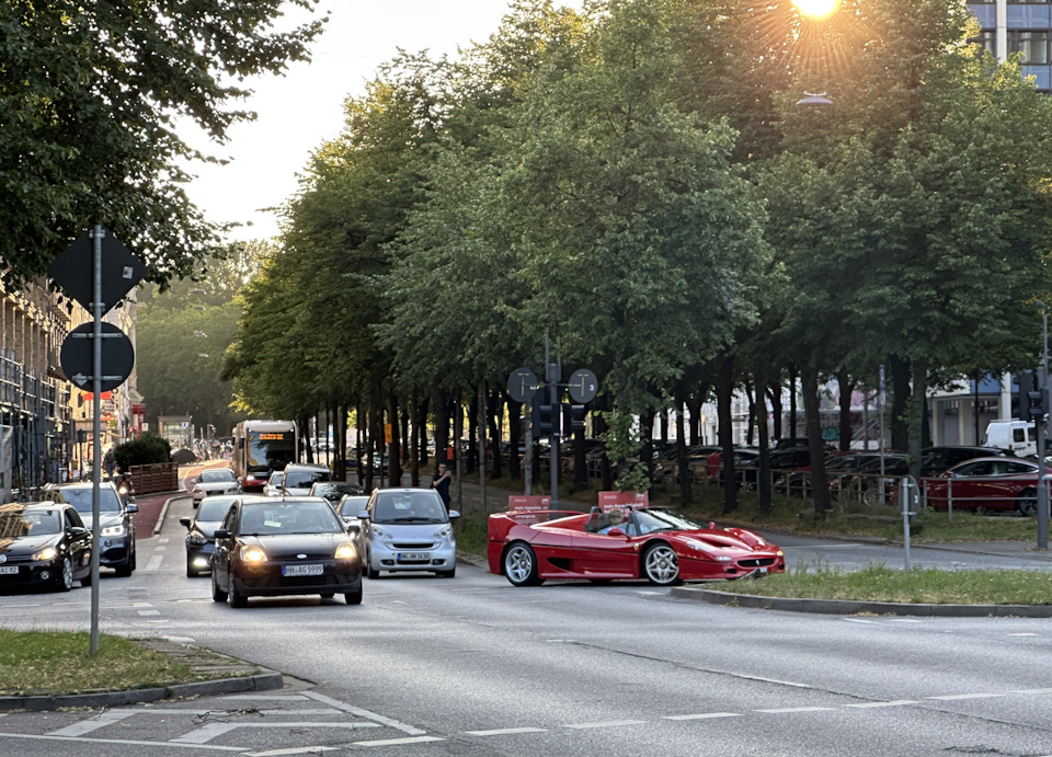 Поездка в Гамбург (Ferrari F50) — Audi A7 Sportback (1G), 3 л, 2017 ...