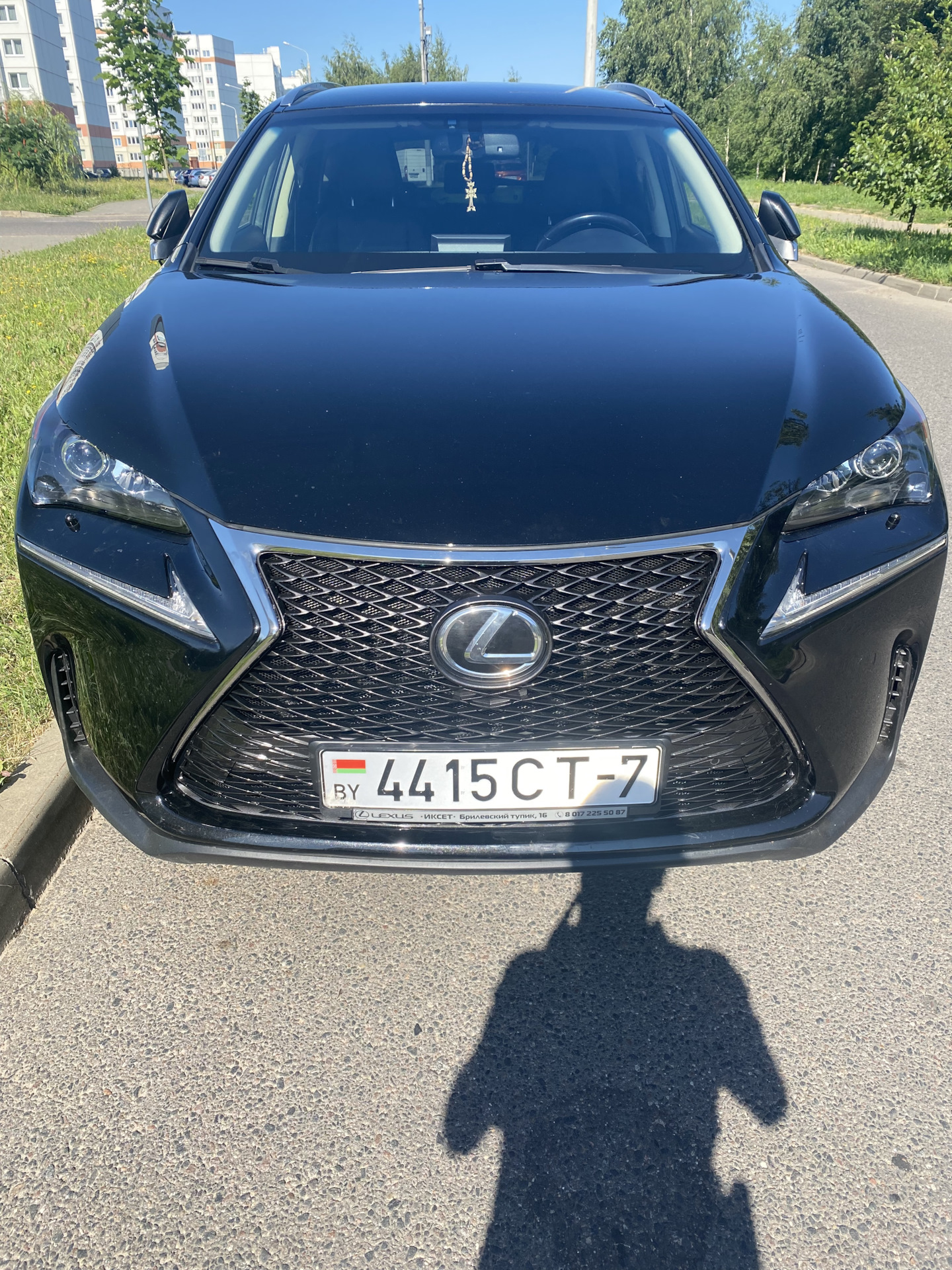 Замена решетки радиатора на f-sport — Lexus NX (1G), 2 л, 2015 года ...
