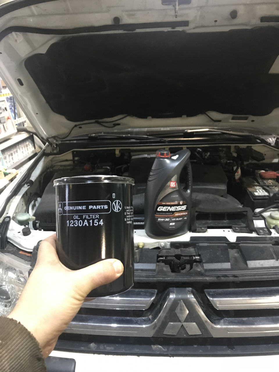 1230A154 Фильтр масляный Mitsubishi | Запчасти на DRIVE2