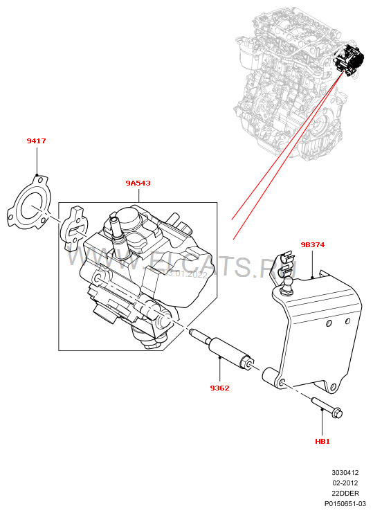 FREELANDER 2 ТНВД BOSCH COMMON RAIL Справочник — Land Rover Freelander ...