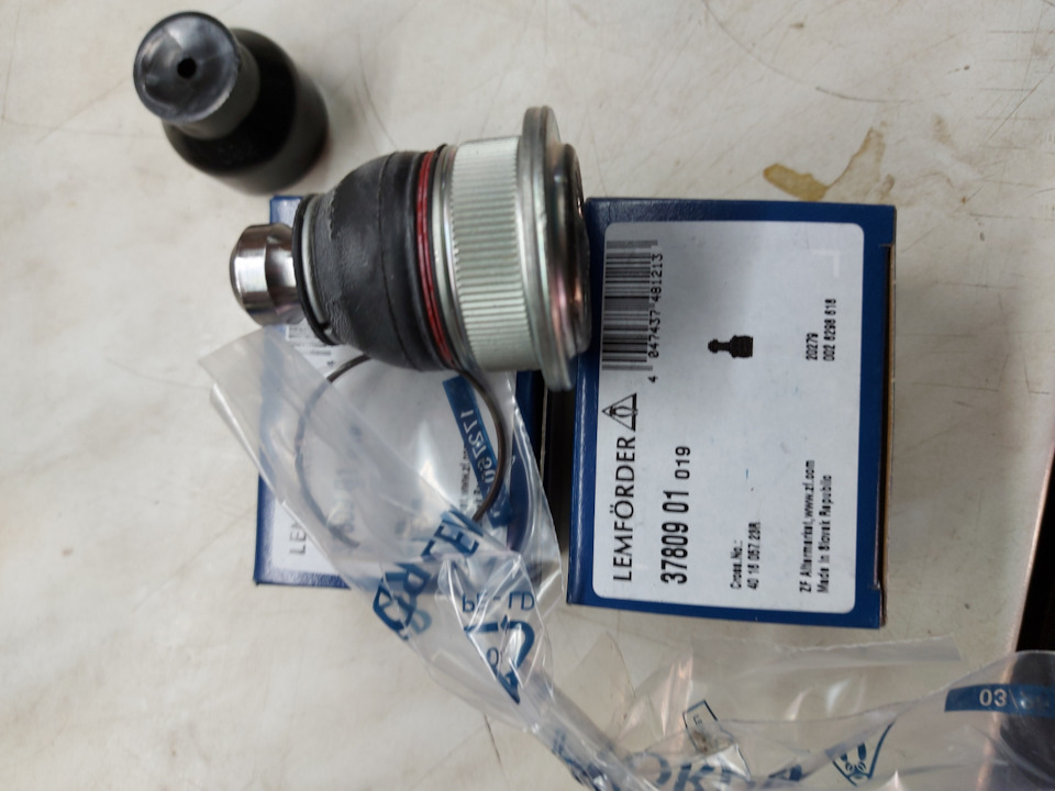 3780901 Шаровая опора LEMFORDER | Запчасти на DRIVE2