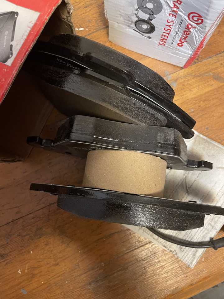 P85075 Тормозные колодки brembo | Запчасти на DRIVE2