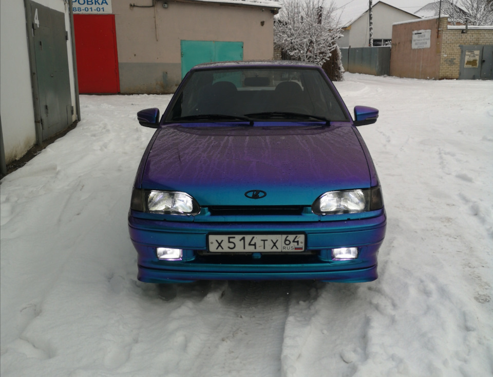 Оклейка кузова автовинилом (TeckWrap) (Glossy Purple-Blue — CK892G ...