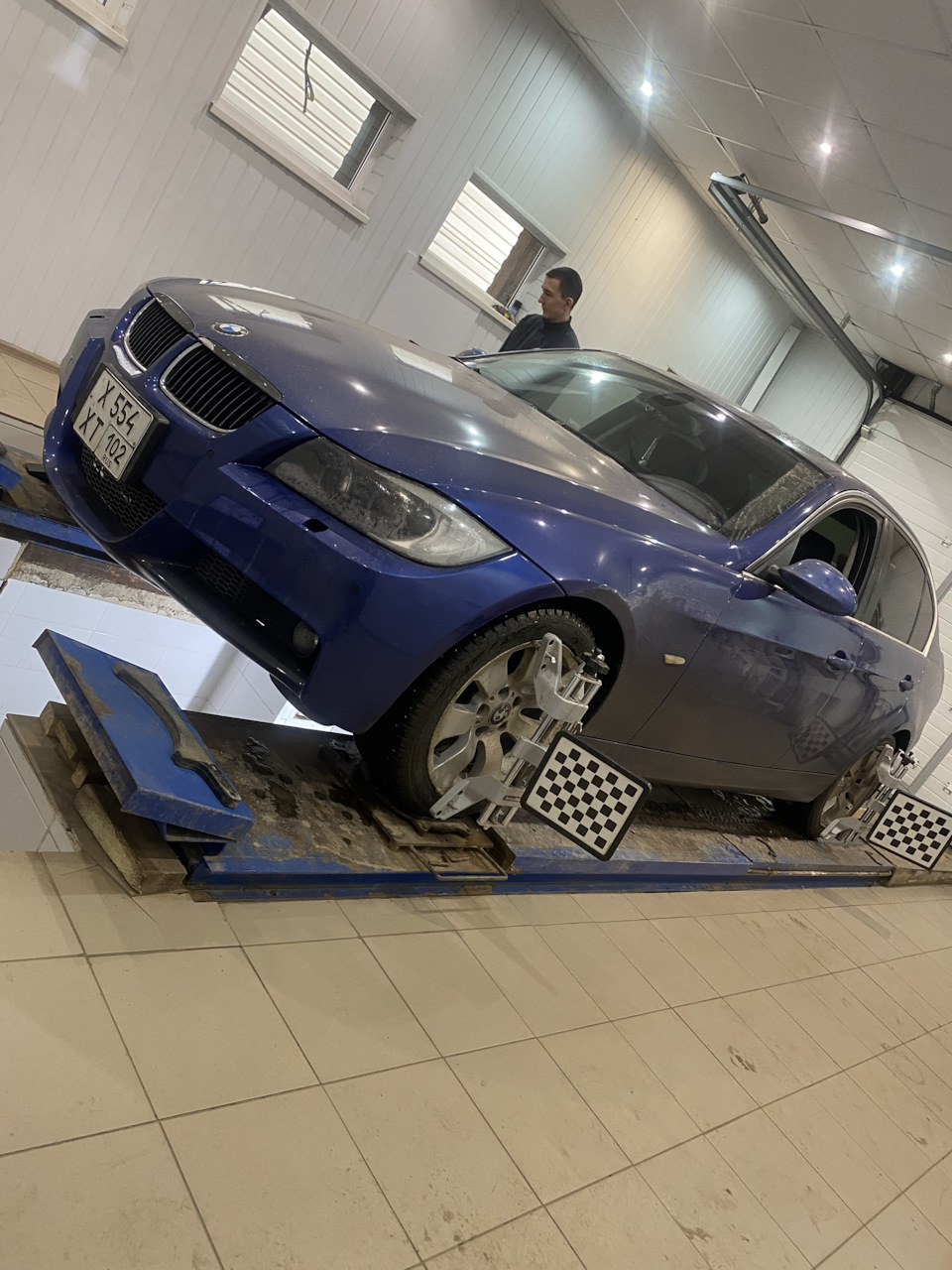 Замена 4ех рычагов, сайленблоков, развал-схождение, установка ...