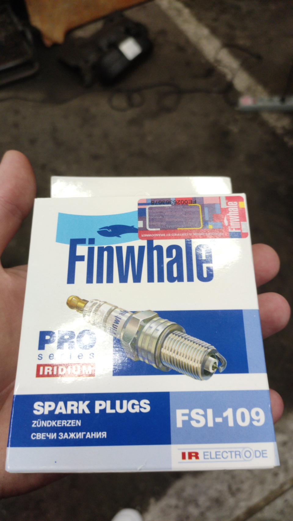 FSI109 Свеча зажигания Iridium FINWHALE | Запчасти на DRIVE2