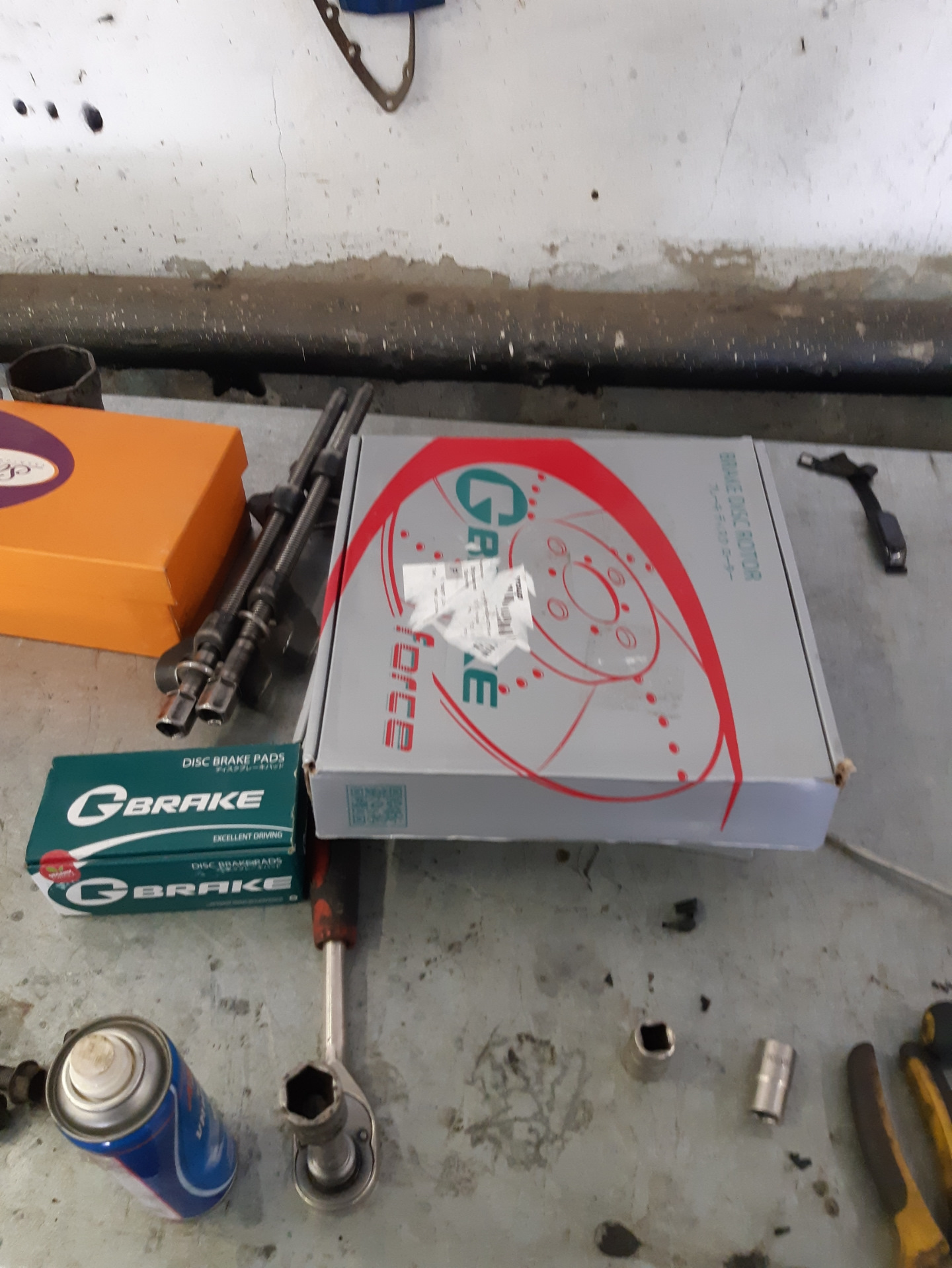 Замена передних тормозных дисков на перфорированые и т.д. — Toyota ...