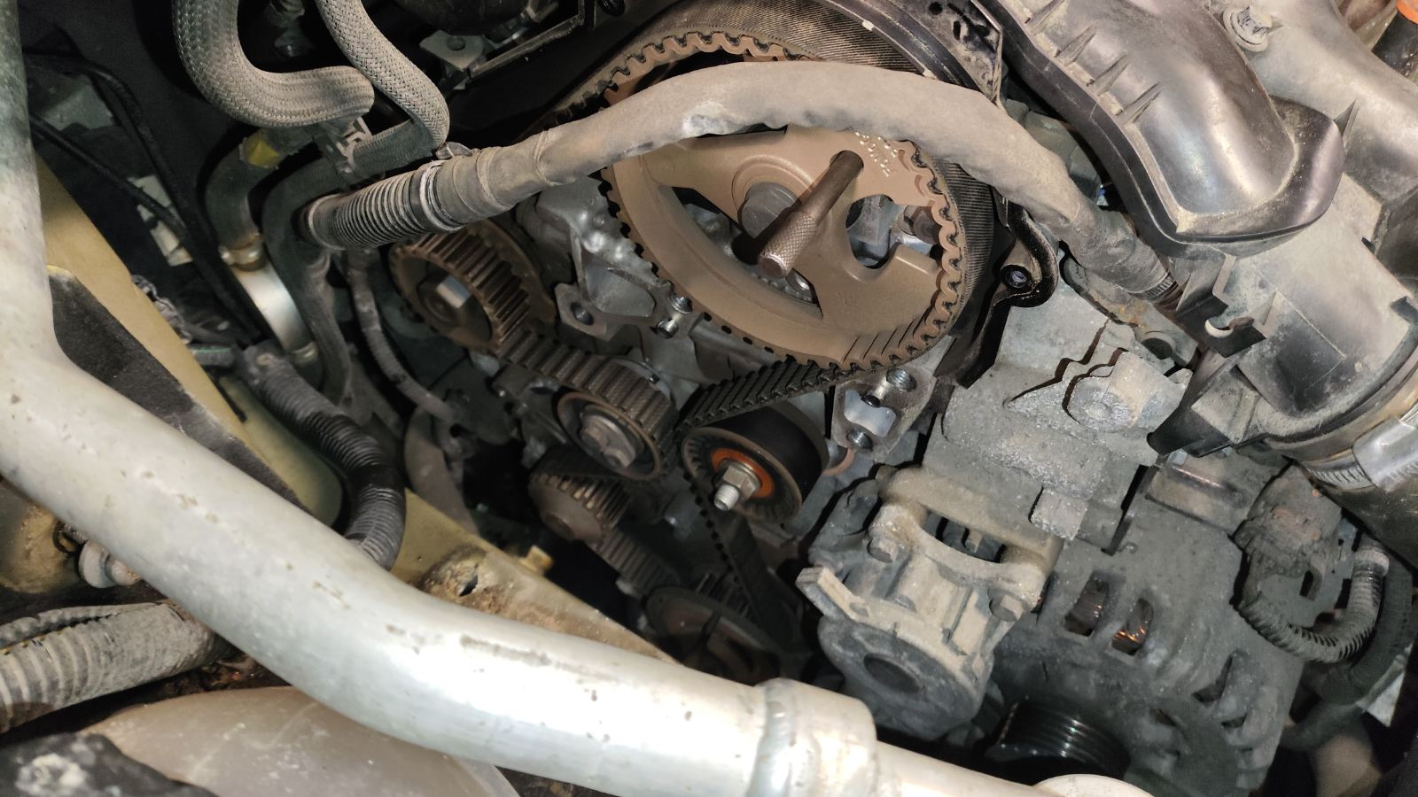 Замена ГРМ (2) с переуплотнением пастели распредвалов. — Citroen Grand ...