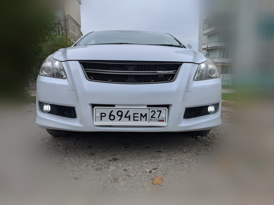 ПТФ — Toyota Blade, 2,4 л, 2007 года | тюнинг | DRIVE2