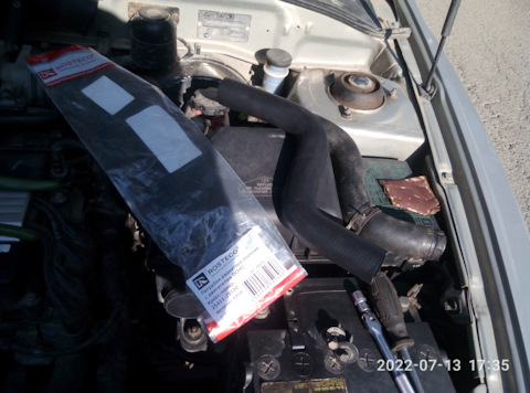 2541125100 Патрубок радиатора верхний (dohc) KIA HYUNDAI | Запчасти на ...