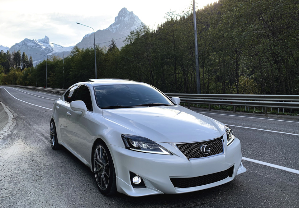 №38. Прощай тонировка, привет cleanlook. — Lexus IS II, 3,5 л, 2008 ...