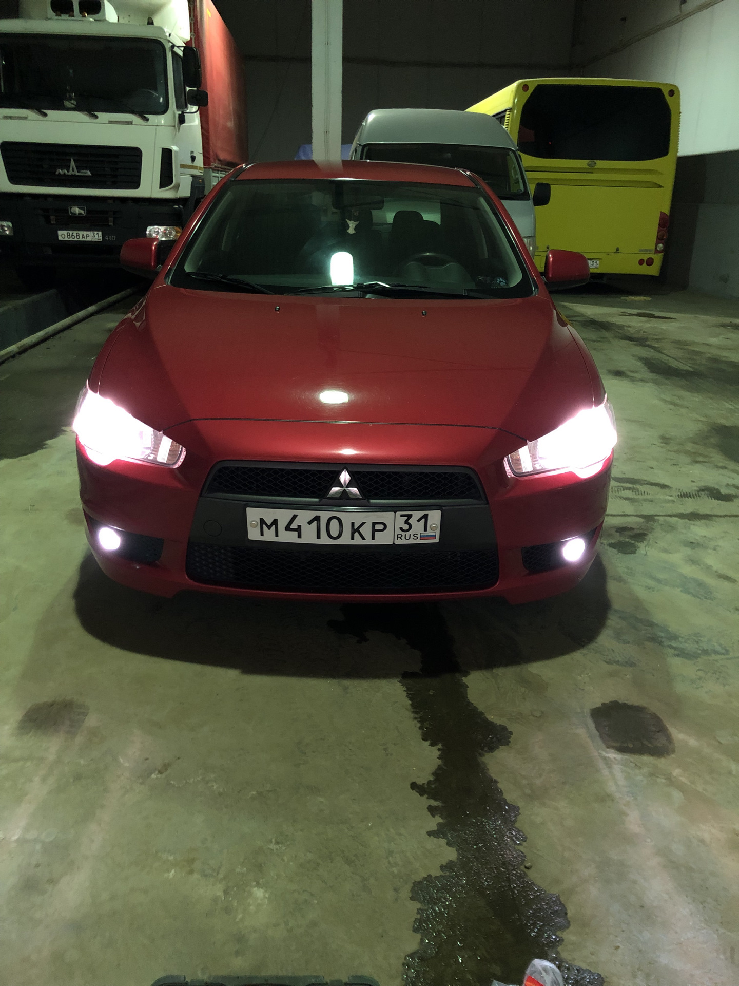 Птф — Mitsubishi Lancer X, 1,5 л, 2008 года | аксессуары | DRIVE2