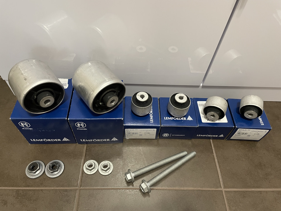 Замена сайлентблоков — Audi Q7 (2G), 3 л, 2016 года | визит на сервис ...