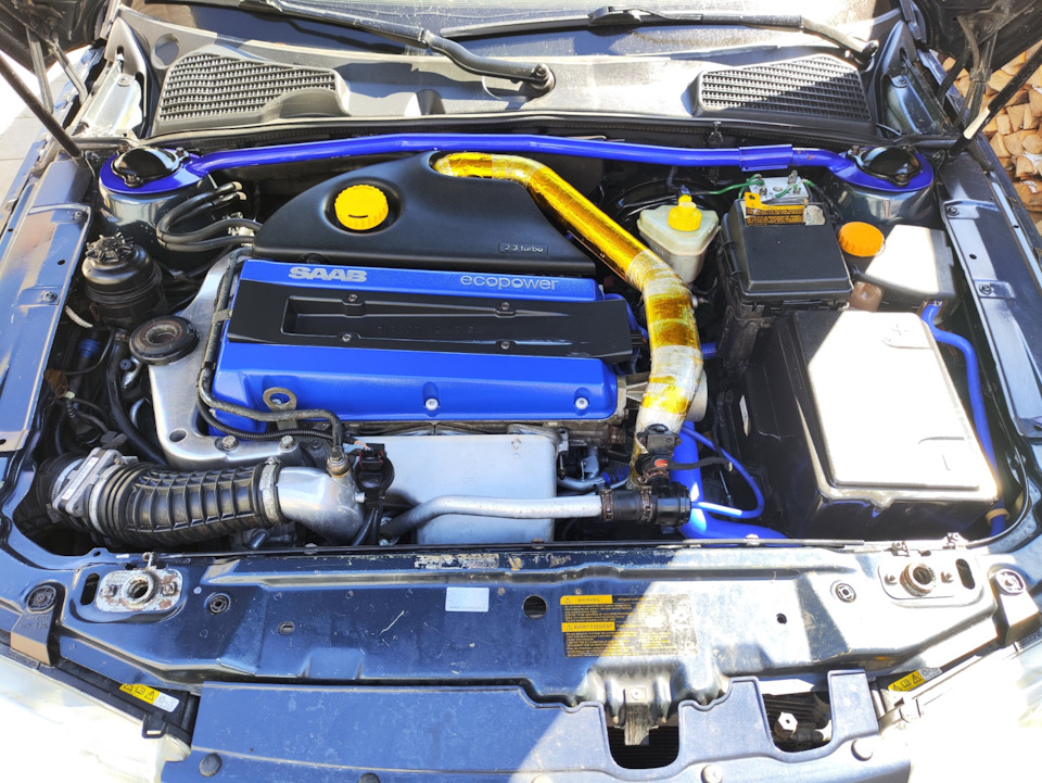 Подготовка к дороге дальней. И сама поездка в кратце. — Saab 9-5 (1G), 2,3 л, 2004 года ...